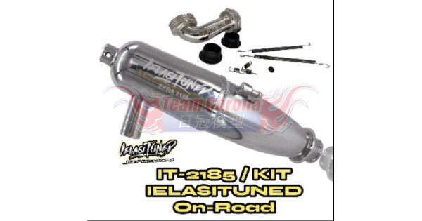 Ielasi Tuned EFRA 2185 + C4 manifold .21 On-road Exhaust Pipe set